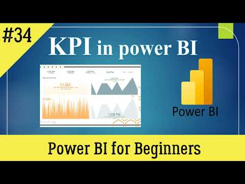 Create a custom KPI Card in a Power BI report | Видео