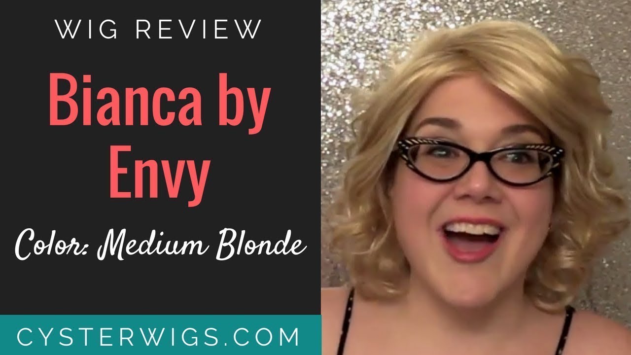CysterWigs Wig Review: Bianca by Envy, Color: Medium Blonde [S6E868 2018]
