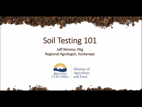 Soil Testing 101 with the Ministry of Agriculture