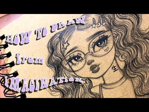 ☆ How to Draw from IMAGINATION using a Reference ♡ | Christina Lorre'