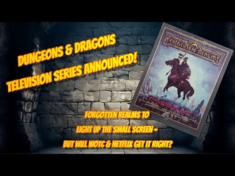BIG RPG News! A Forgotten Realms TV Show Inbound!