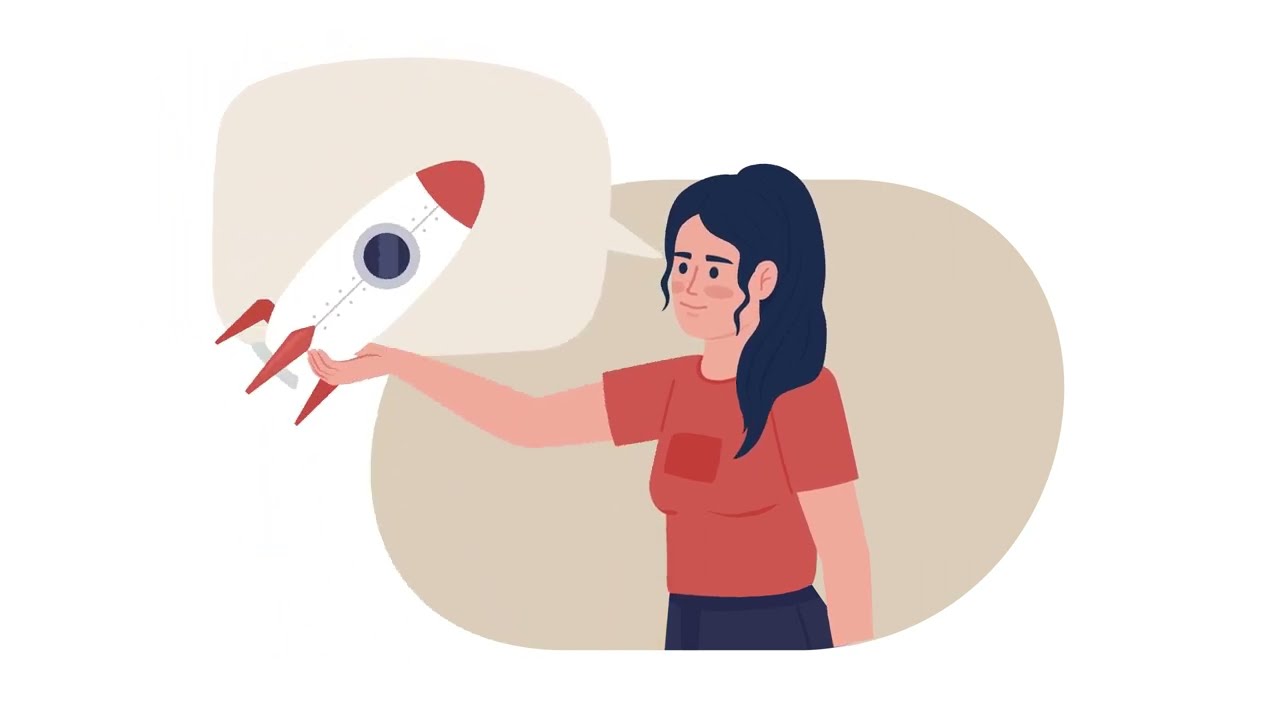 Animated launch business idea