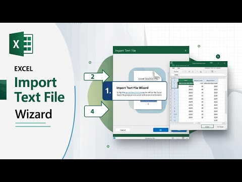 How to Import Text Data Directly into Excel
