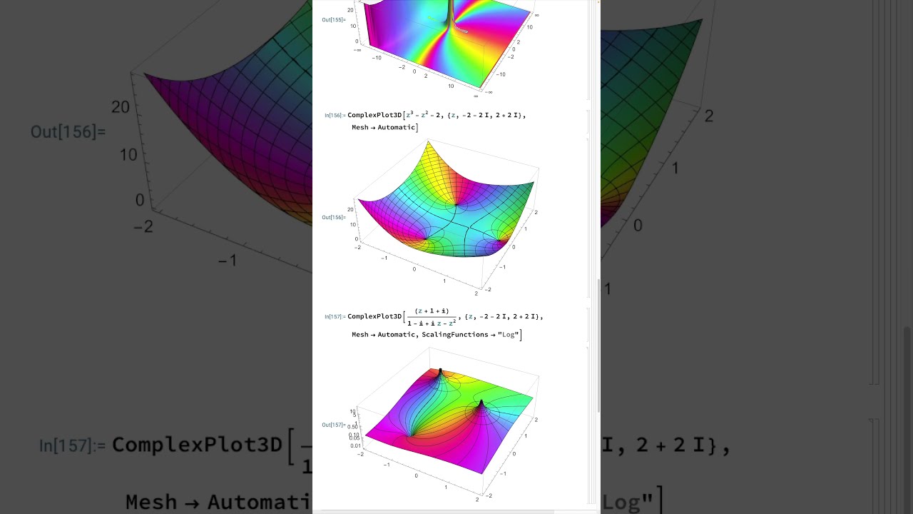 Cool complex plots with the Wolfram Language 🤓