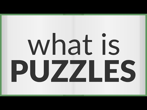 Puzzles | meaning of Puzzles
