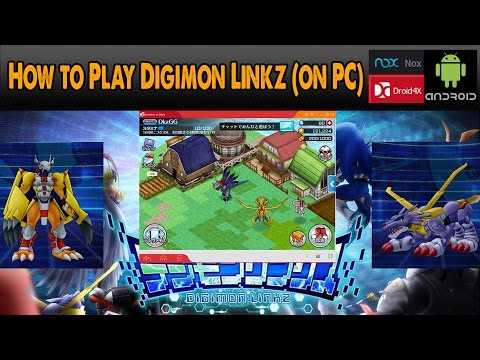 How to Play Digimon Linkz on PC w/Android emulator (Nox / Droid4x)