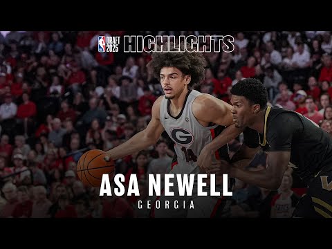 2025 NBA DRAFT HIGHLIGHTS: Asa Newell | Georgia
