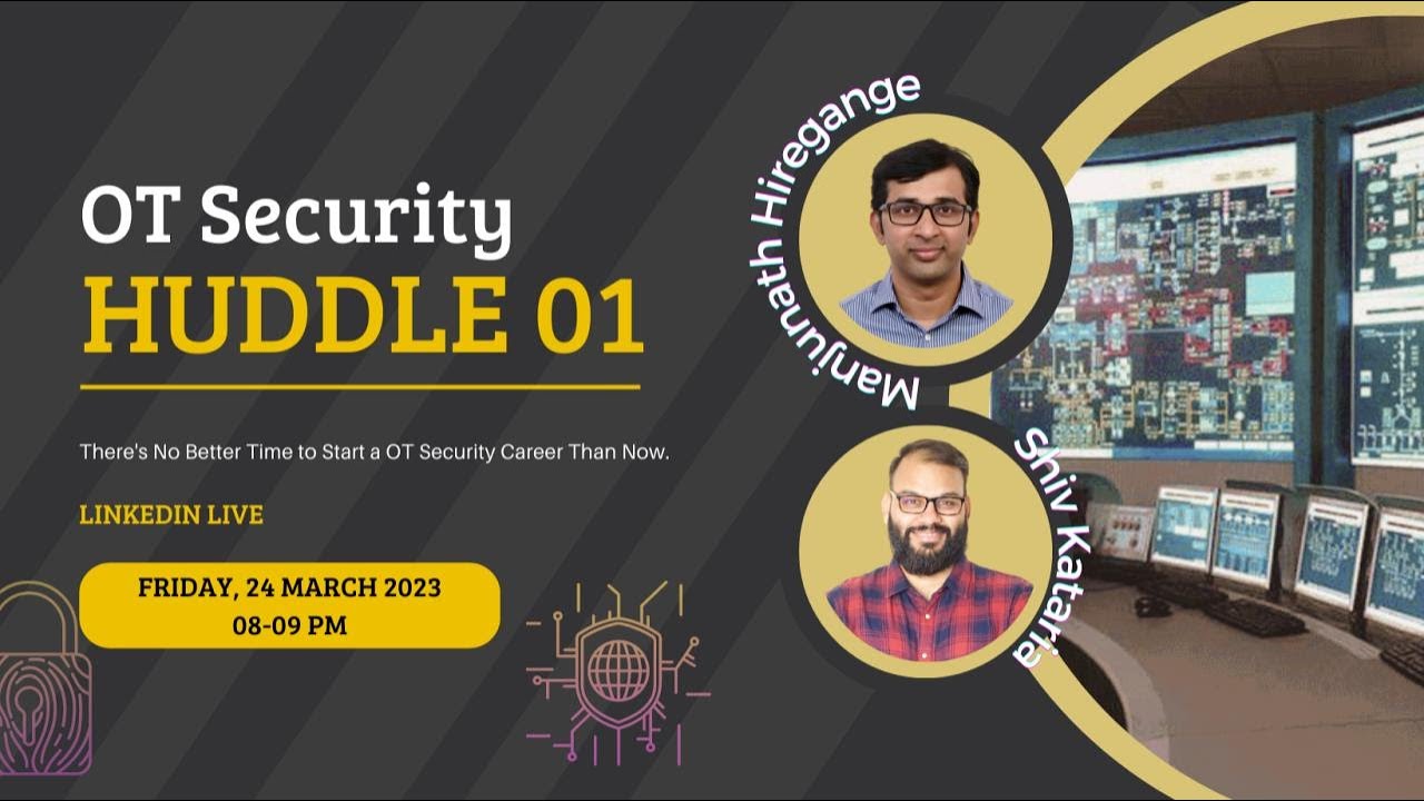 OT Security Huddle 01: Getting started with OT Security Career