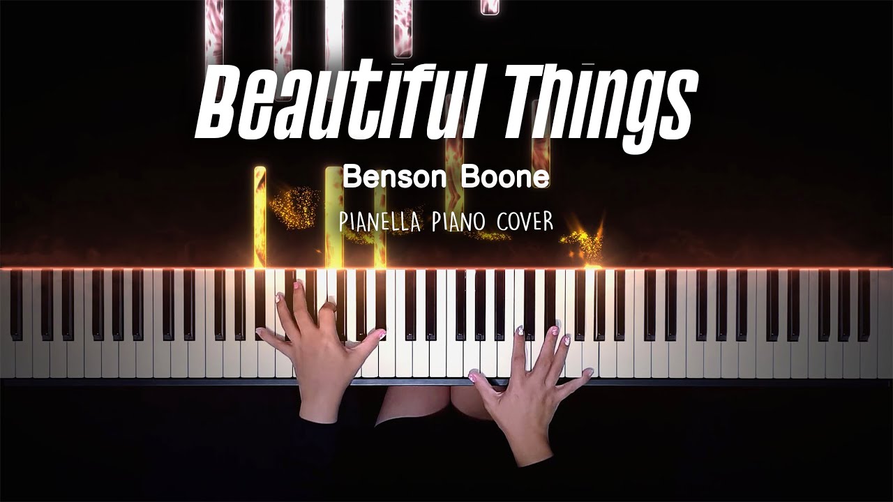 Benson Boone - Beautiful Things | Piano Cover by Pianella Piano