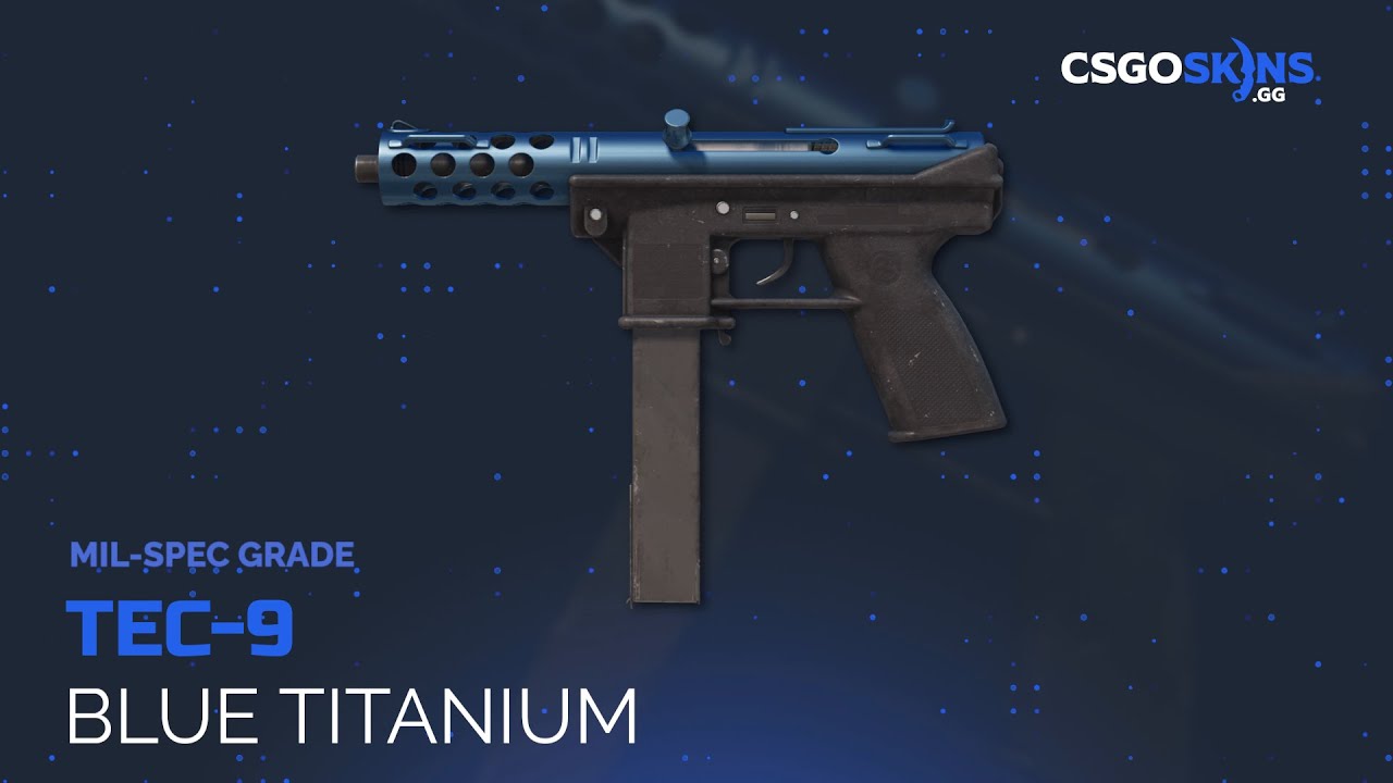 Tec-9 | Blue Titanium - Gameplay Showcase