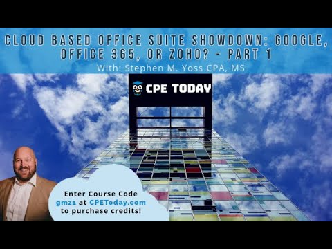 Cloud Based Office Suite Showdown Google Workspace, Microsoft 365 or Zoho - Part 1