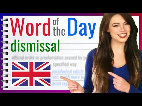 Word of the Day: DISMISSAL