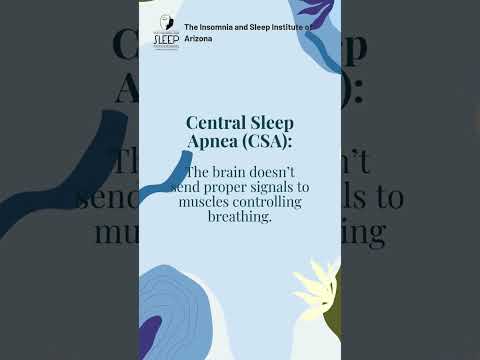 What are the Different Types of Sleep Apnea?