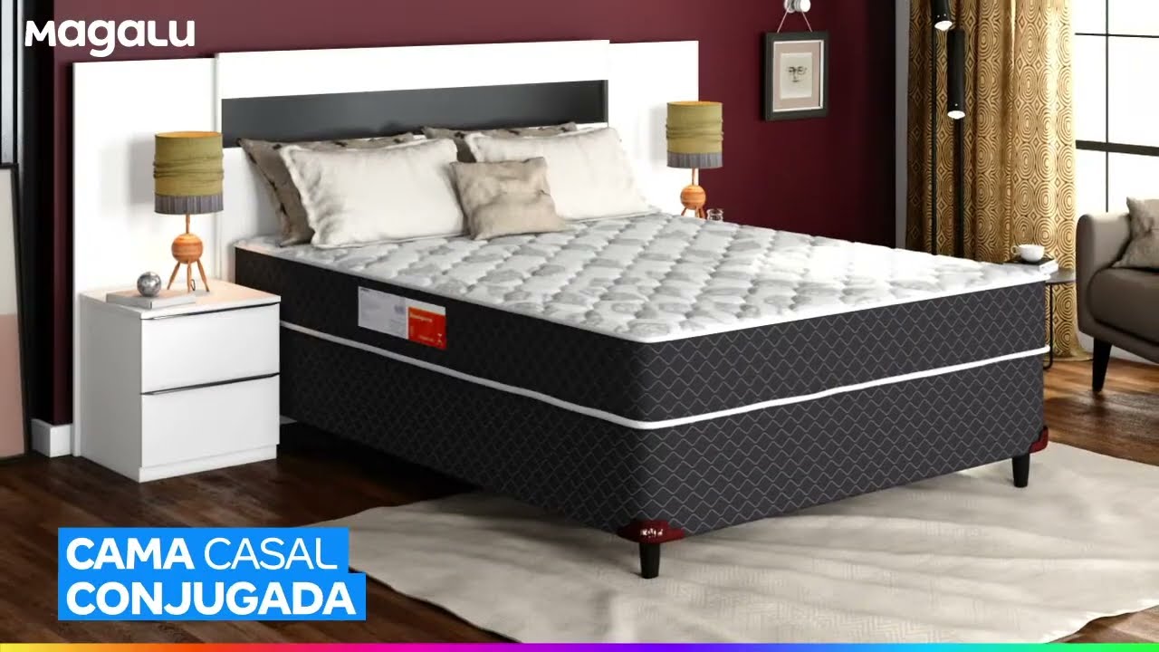 Cama Box Casal Umaflex Conjugada de Molas Ensacadas 43x138x188cm Valença