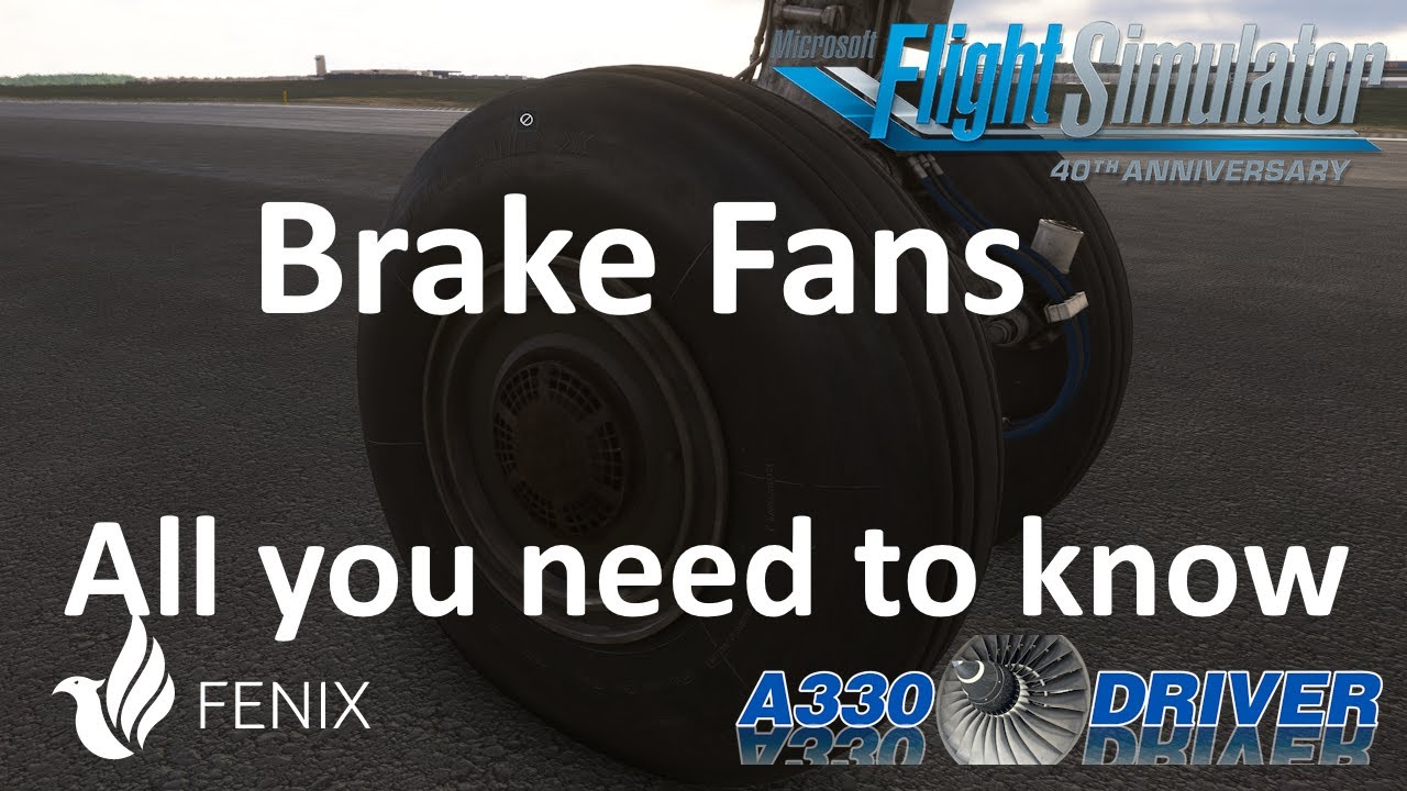 A330: The brakes don't warm up as quickly as the real brakes - Aircraft ...