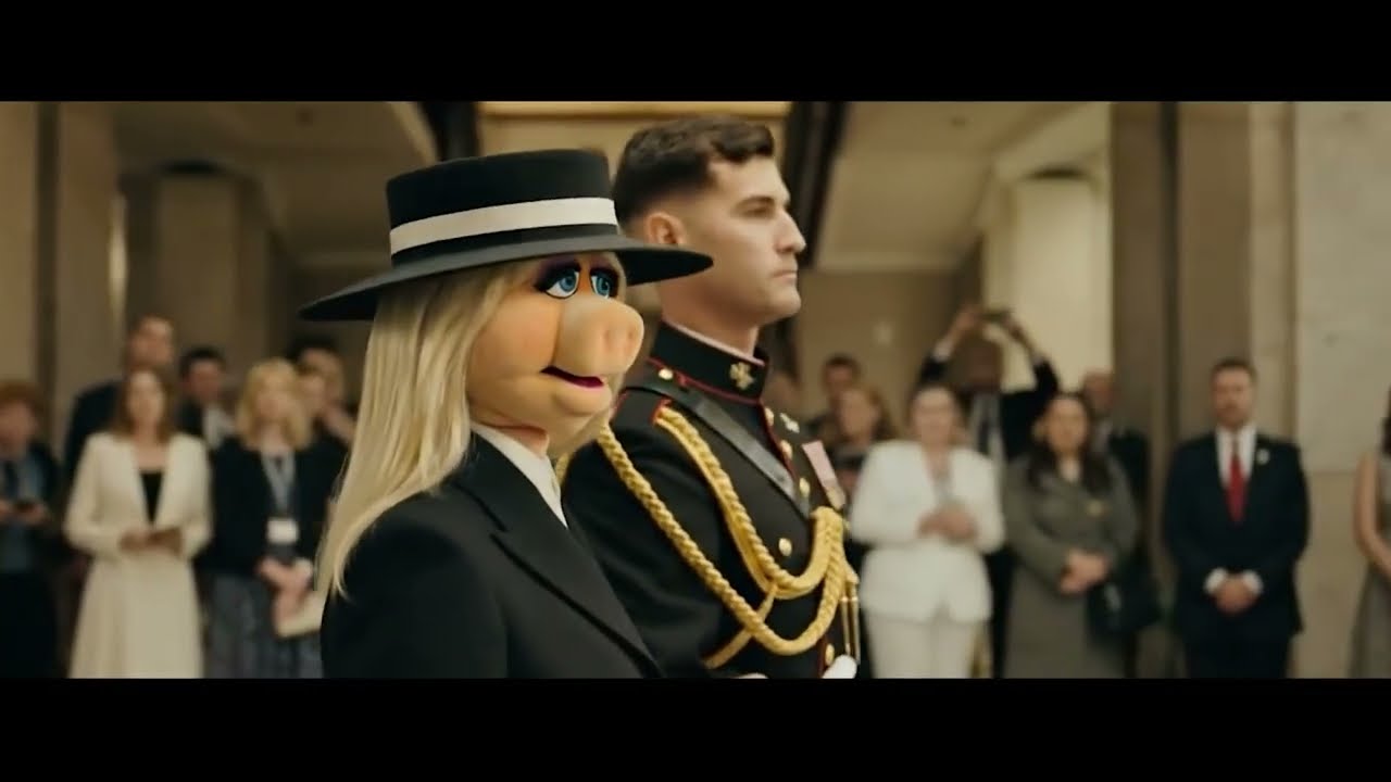 Miss Piggy documentary parody trailer AI