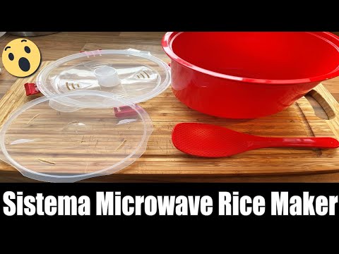 I Review The Incredible Sistema Microwave Rice Maker