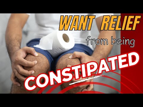 Want RELIEF from being CONSTIPATED Fast? Constipation may cause Back Pain, Nausea & Fever