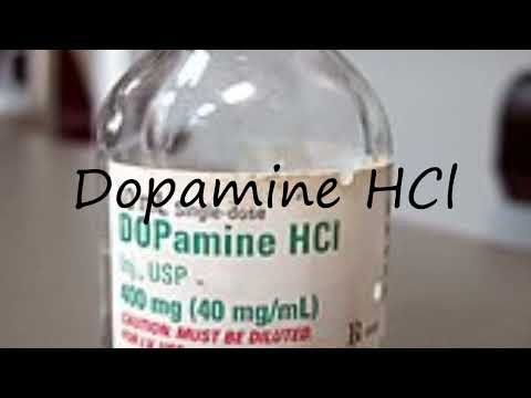 How to pronounce Dopamine HCl in English?