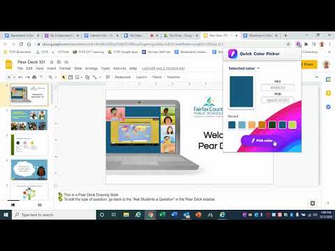 Quick Color Picker Chrome Extension