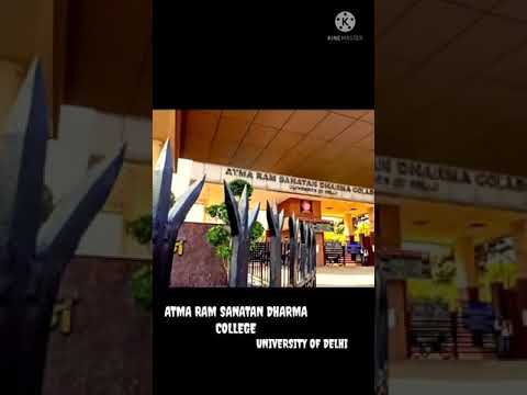 Atma Ram Sanatan Dharma College #arsd #du #universityofdelhi #aesthetic #sachetparampara