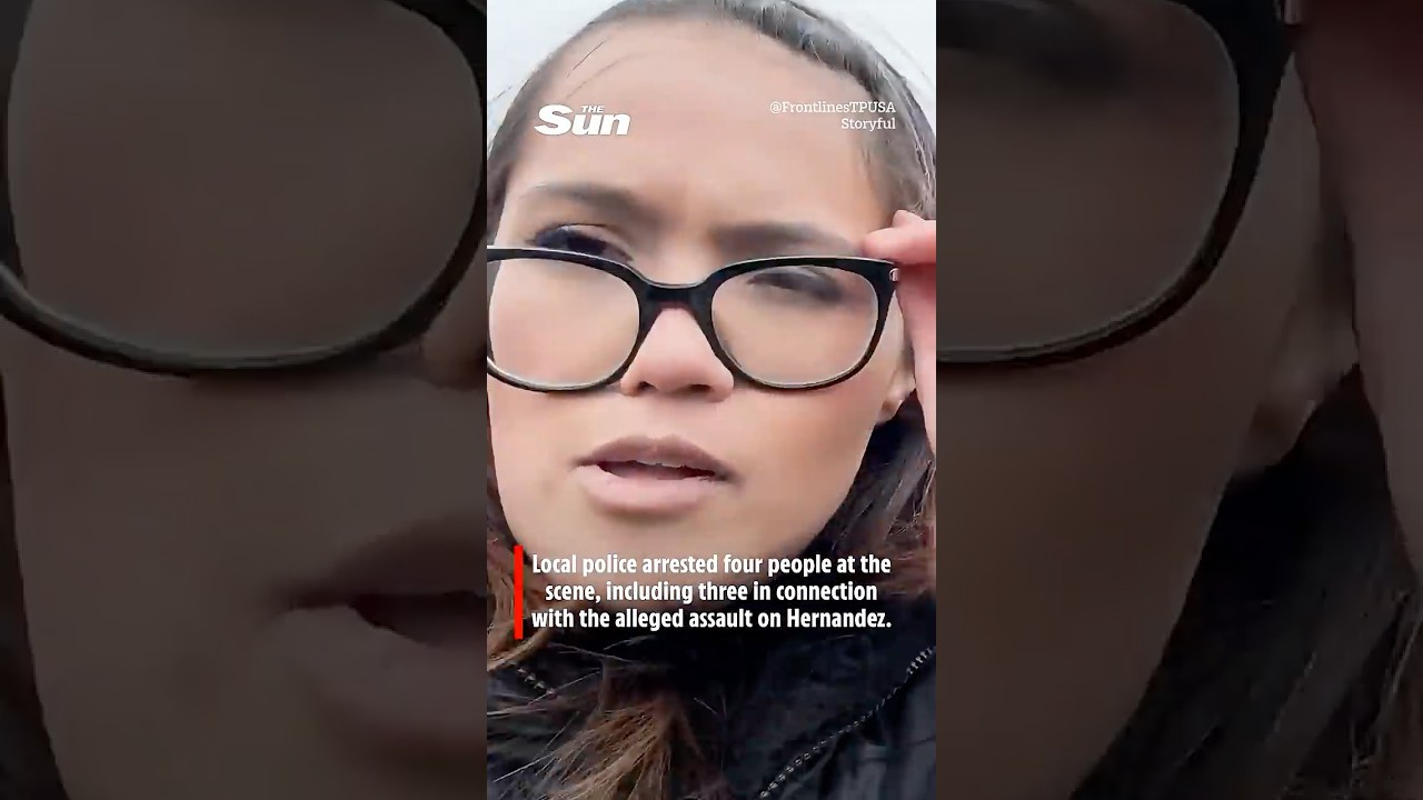 TPUSA reporter pushed in altercation at anti-ICE protest