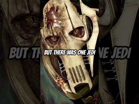 The ONLY Jedi General Grievous FEARED