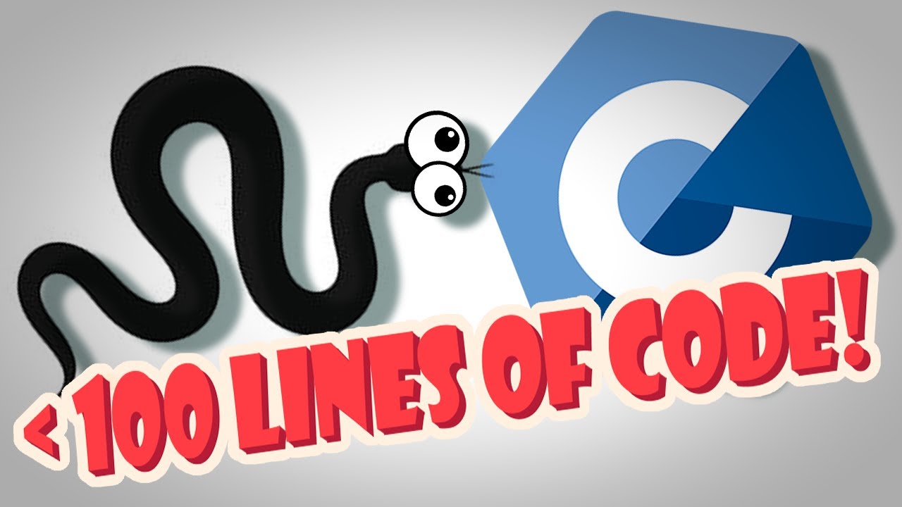 Snake Game in C (Less than 100 lines of code!)