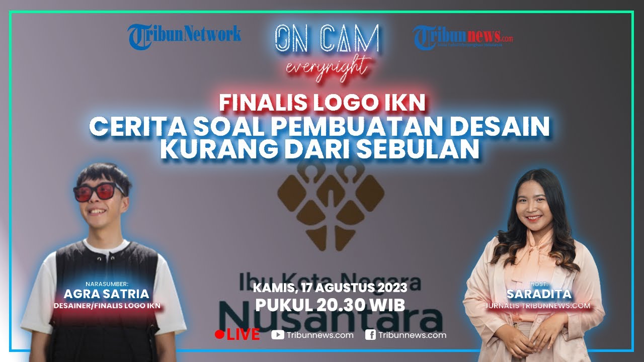 Finalis Logo IKN Agra Satria Cerita soal Proses Pembuatan Desain Kurang ...