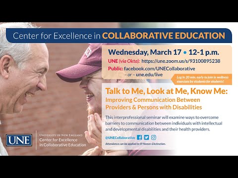 Talk to Me, Look at Me, Know Me: Improving Communication between Providers and Persons with Disabili