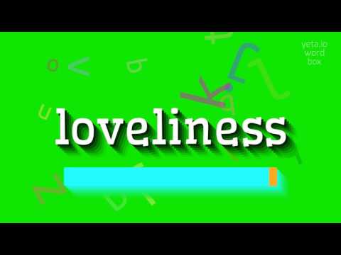 How to say "loveliness"! (High Quality Voices)