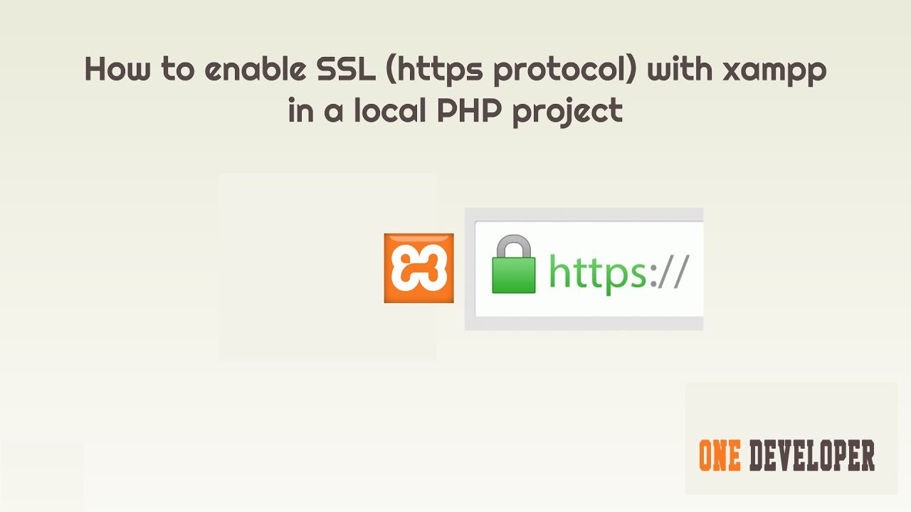 How to Install Enable on https (Free SSL + Virtual Hosts Xampp) 100%
