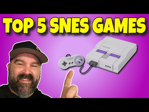 Top 5 Super Nintendo SNES Games You Need to Play