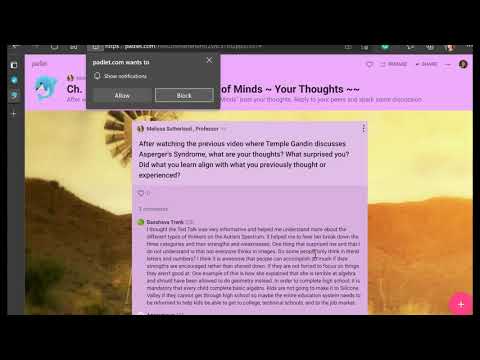 Logging into Padlet Using Google Acct