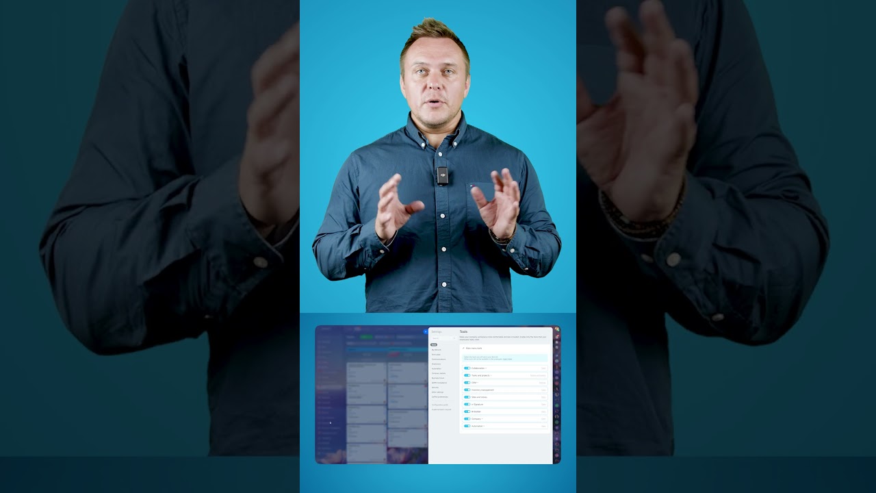 Vibe and customization #UI #Bitrix24 #companyculture