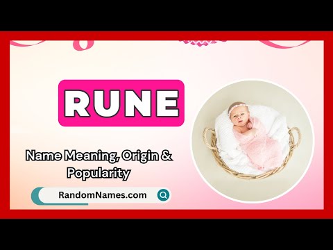 Rune - Baby Girl Name Meaning, Origin & Popularity - RandomNames.com