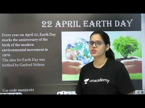 22 April Earth Day Special by Manju Ma'am | UPSC CSE