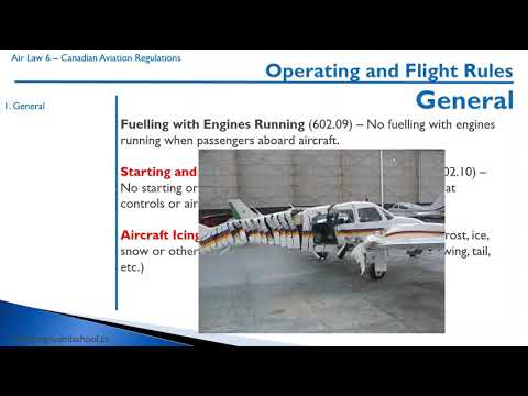 Operating and Flight Rules