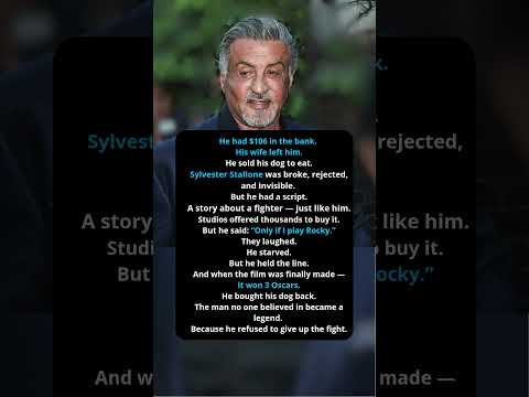 Sylvester Stallone: The Real-Life Rocky