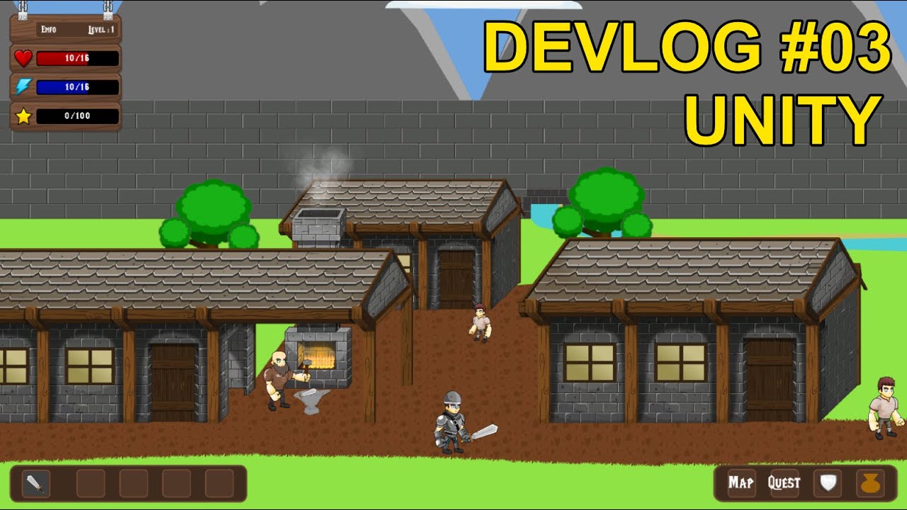 Unity - My first Game Devlog #3 (Showcase)