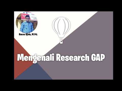 Mengenali RESEARCH GAP || STATE OF THE ART