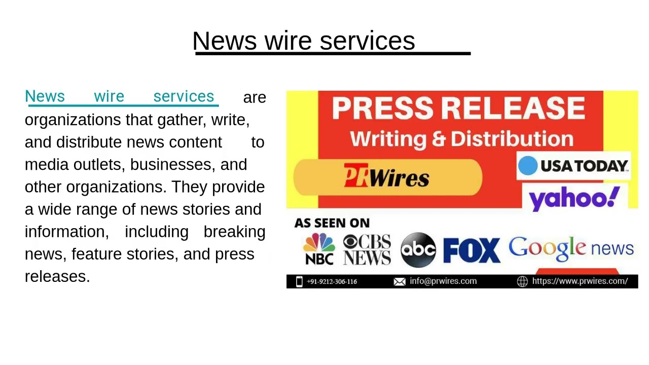 PR WIRES pdf