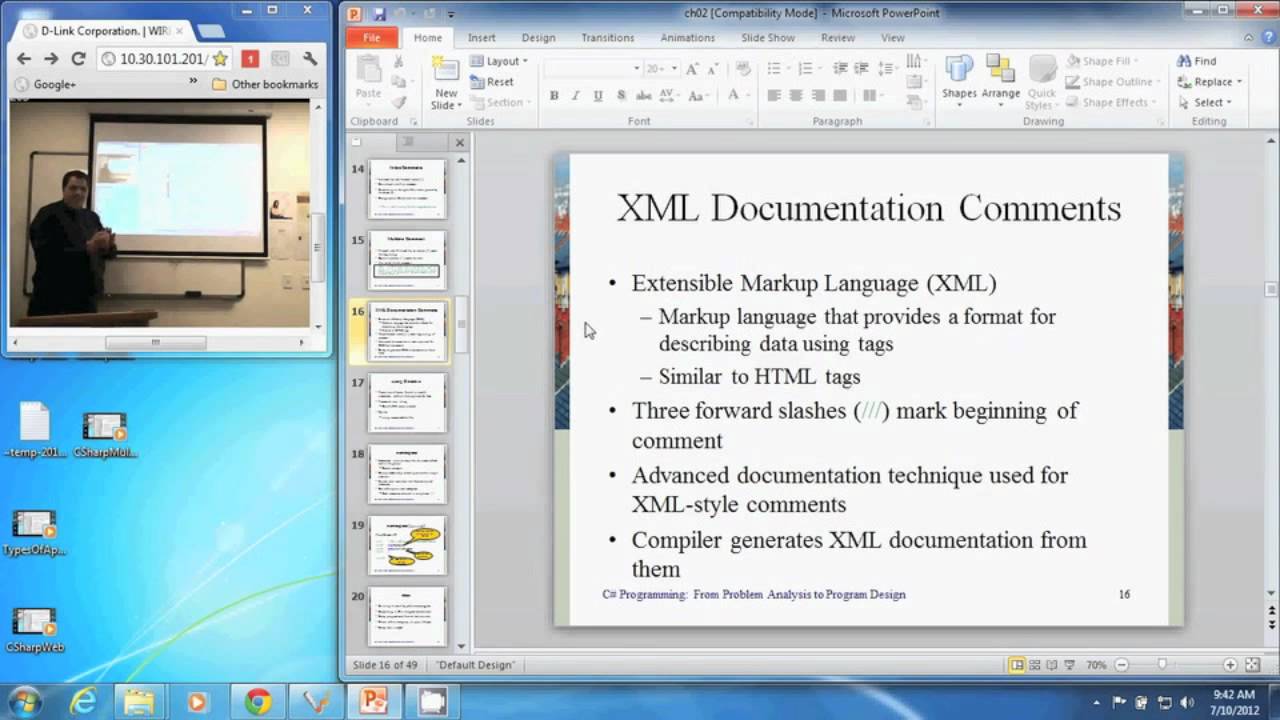 C# XML Documentation Comments