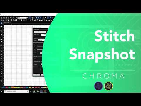 Stitch Snapshot (Luxe) | Chroma Digitizing Software