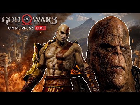 The GIANT Cronos Fight! π God of War 3 on PC! | RPCS3 Emulator | Part - 3