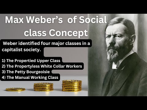 Max Weber's concept of class