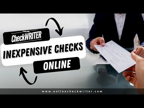 Inexpensive Checks Online