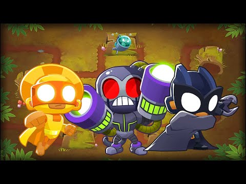 Sun Avatar, Tech Terror and Dark Champion - 2 Megapops - Axis of Supers