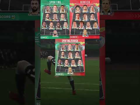 sporting and Benfica if they never sold players #shorts #feedshorts #footballshorts