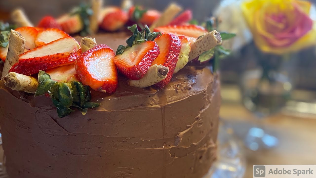 Homemade Triple layer Chocolate cake recipe! Best ever!